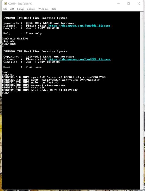 DWM1001 On Raspberry Model 3B Can T Not See Any Anchors And Tages Ultra Wideband Qorvo Tech