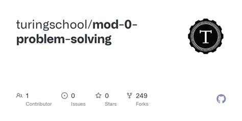 github turingschool mod 0 problem solving