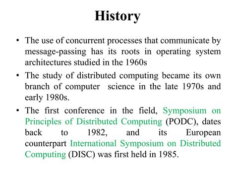 Distributed Computing System PPT