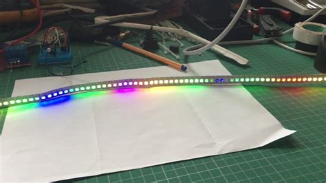 3 3v Esp8266 Driving 5v Ws2811 Ws2812 Without Level Shifters Or Voltage Regs Youtube