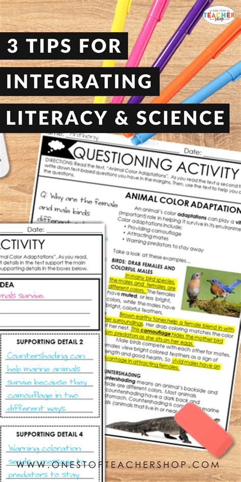 3 Tips For Integrating Science And Literacy