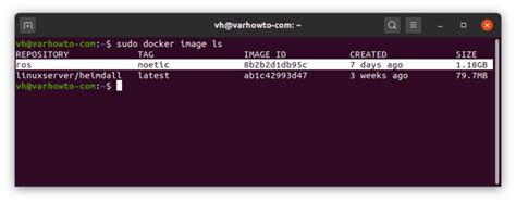 how to install ros noetic with docker varhowto