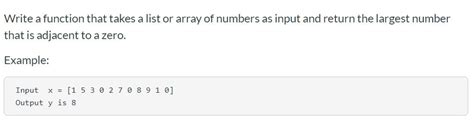 Solved Write A Function That Takes A List Or Array Of Chegg