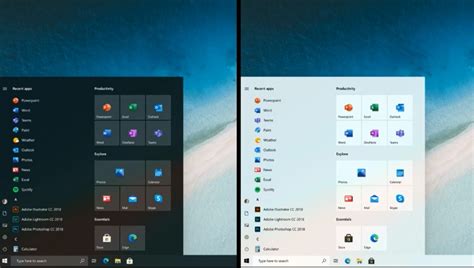 Microsoft Revealed New Interface Of Windows 10 Start Menu With A New