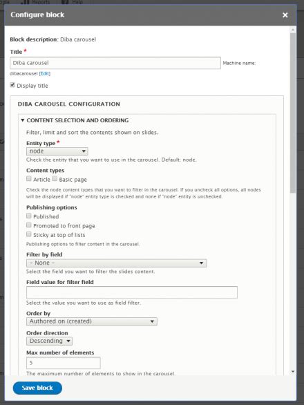 Diba Carousel Slider
