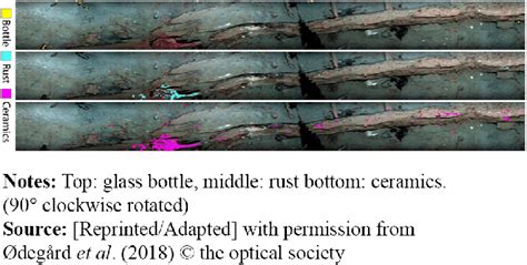 Sam Classification Result Of Wreck Transects Download Scientific Diagram