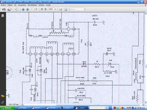 diagrama para tv sharp chasis CMKS-81X - YoReparo