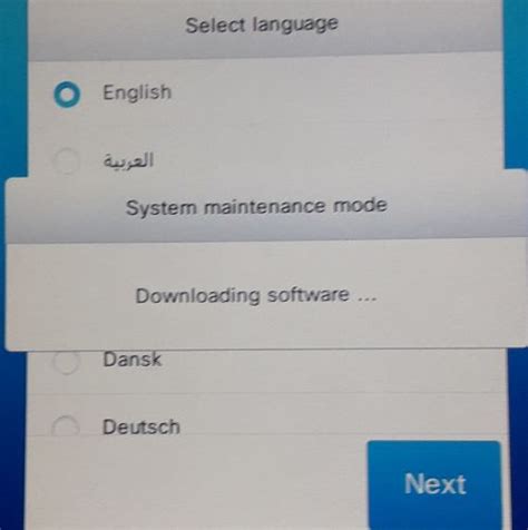 Solved Sx20 Software Update Problem Cisco Community