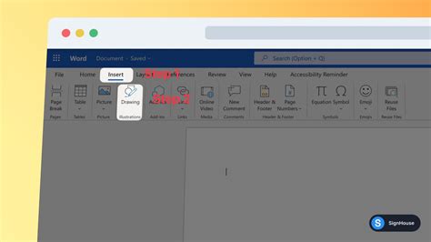 How To Draw And Insert Signature In Word Quickest Way Signhouse