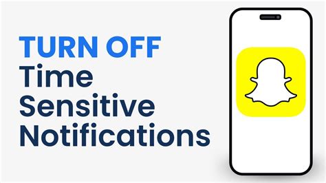 How To Turn Off Time Sensitive Notifications On Snapchat Youtube