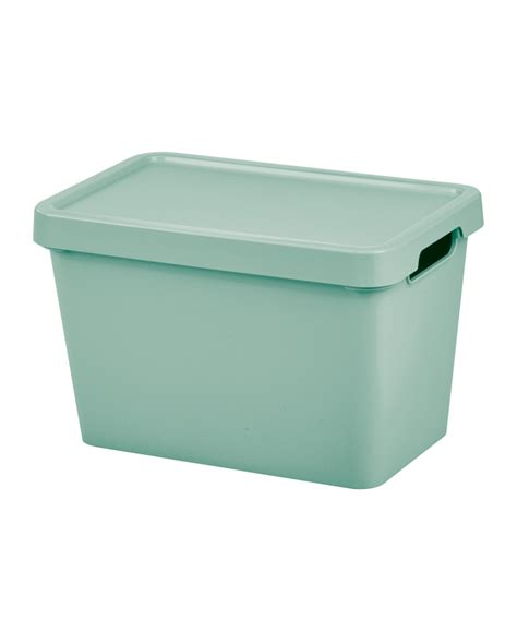 Maya Box With Lid 64 L Sage Green Tontarelli Shop Europe