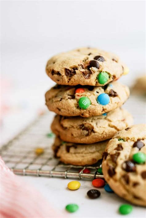 Chocolate Chip Cookies With Mms