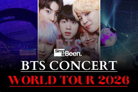 Bts Concert 2026 Spring World Tour Announced