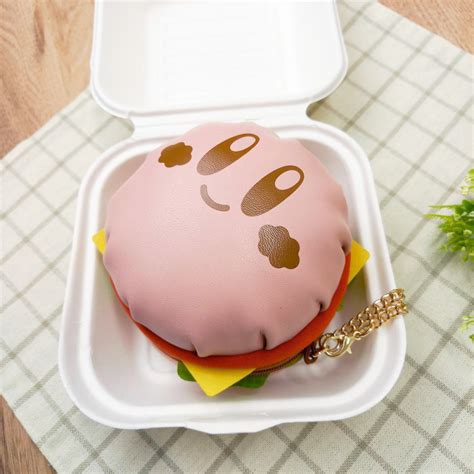 Pouch Burger Kirby Café Meccha Japan