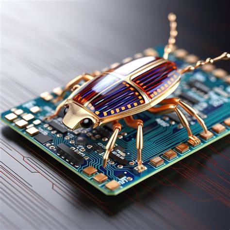 A Microscopic View Of AIPowered Nano Bots Premium AI Generated Image