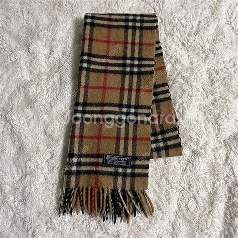 버버리 캐시미어 머플러 베이지 기타 수입명품 중고나라