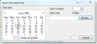 Extracting Recorded Data
