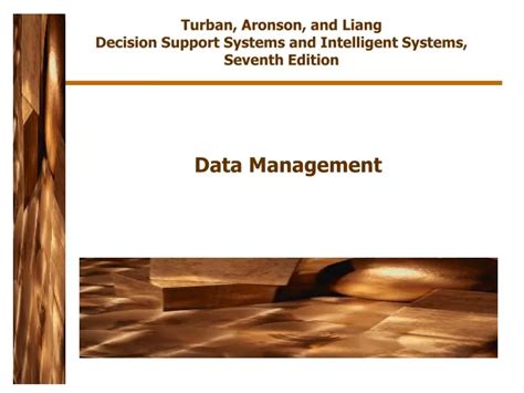 PPT Data Management PowerPoint Presentation Free Download ID