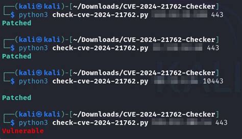 This Script Performs Vulnerability Scanning For Cve 2024 21762 A
