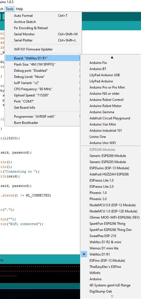 Wemos D1 Pins Ide 1 X Arduino Forum