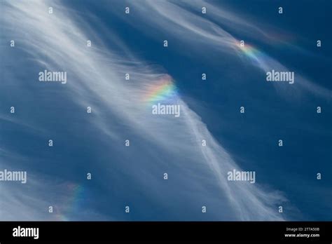 Fire Rainbow Spectacular Iridescent Cloud A Rare Glimpse Of Natures