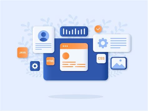 Premium Vector Web Design Concept Vector Illustration