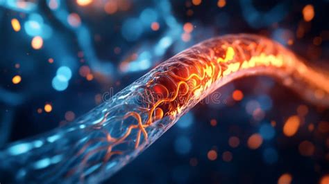 Innovative Bioresorbable Stent For Human Arterial Applications Stock