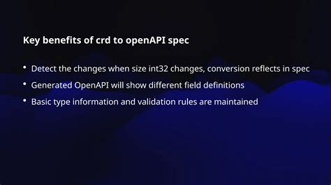 Enforcing Api Standards For Kubernetes Crds At Scale Using Openapi Arazzo And Overlay Pptx