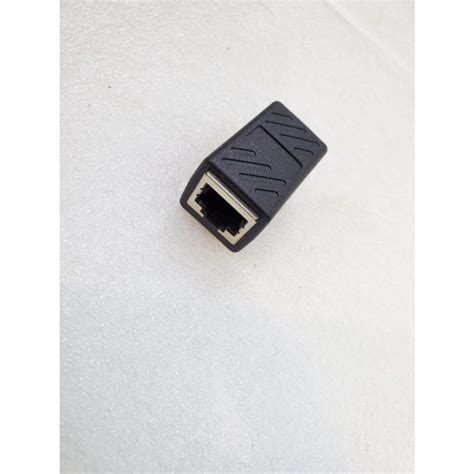 RJ Female To RJ Female Coupler Ethernet Cable Extender Shopee Singapore