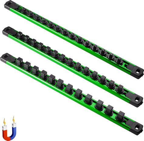 Aloanes 3 Piece Magnetic Socket Organizer Heavy Duty