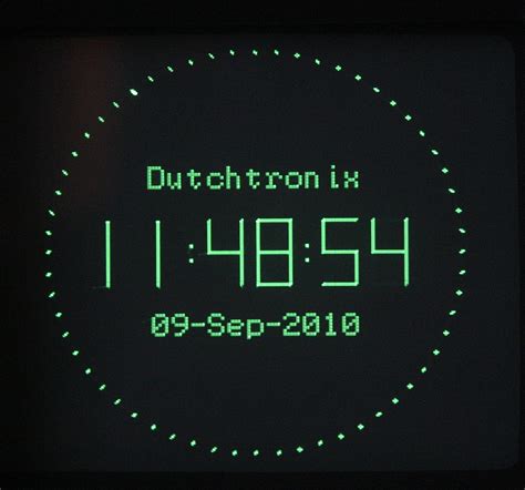AVR Scope Clock H