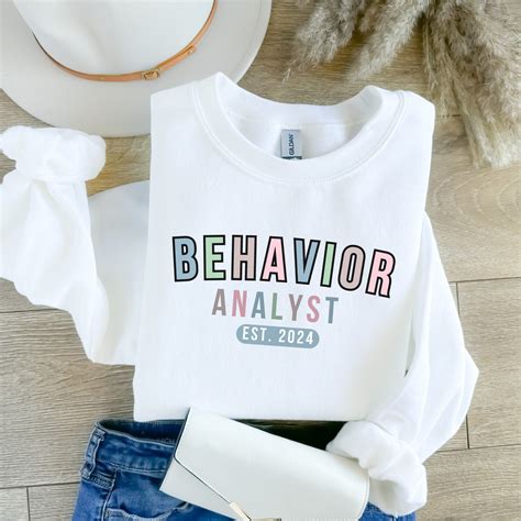 Custom Behavior Analyst Era Sweater Personalized Year Sweatshirt Bcba