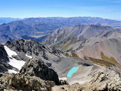 The Marquee From Cameron Hut Arrowsmith Range Canterbury Nz Hiking Scenery