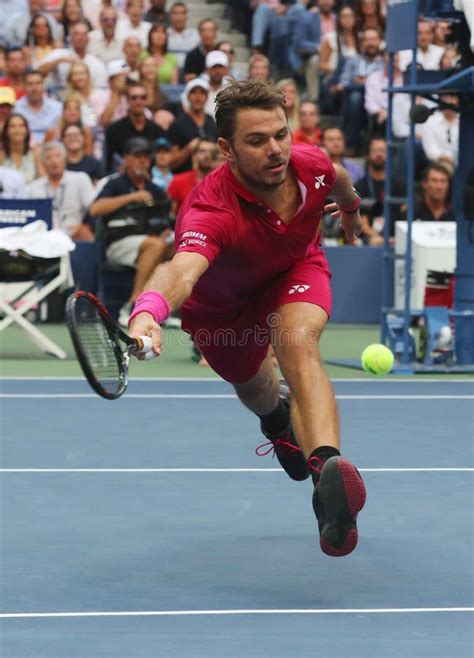 Three Times Grand Slam Champion Stanislas Wawrinka Of Switzerland In Action During His Final