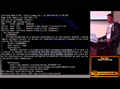 Free Video Kicking Ass With Nmap From Youtube Class Central