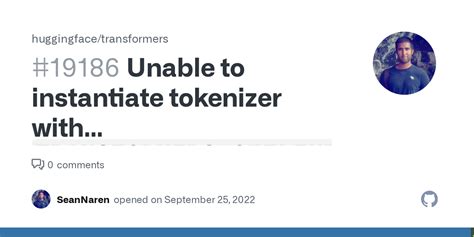 Unable To Instantiate Tokenizer With `transformersoffline1` · Issue
