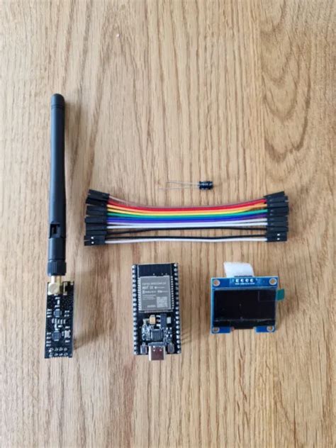 Kit Open Dtu Esp32 Nrf24l01 Display Hoymiles Opendtu Ahoydtu Ahoy Dtu