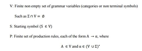 Context Free Grammar CFG