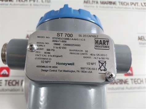 honeywell stg74s e1g000 1 a ahs 11c b 00a6 f1 0000 gauge pressure