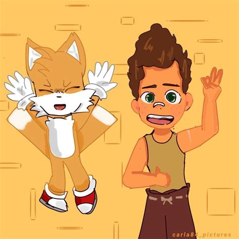 Tails Y Alberto 👍mixing The Universe Of Sonic And Luca En 2024