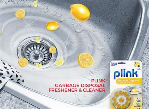 Plink Garbage Disposal Cleaner Freshens Your Kitchen