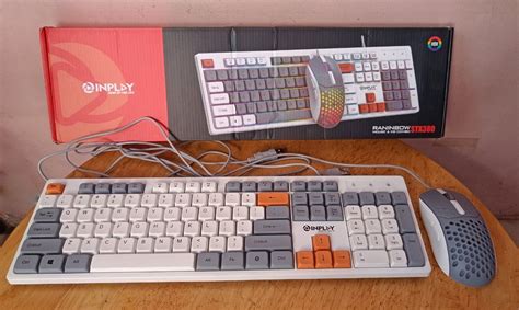 Inplay Stx380 Pro Rainbow Mouse And Keyboard Combo Computers And Tech Parts And Accessories