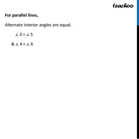 Angles Formed When Transversal Intersects Two Lines Full Detail