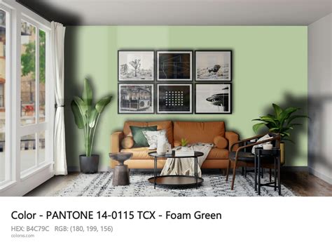 About Pantone 14 0115 Tcx Foam Green Color Color Codes Matching