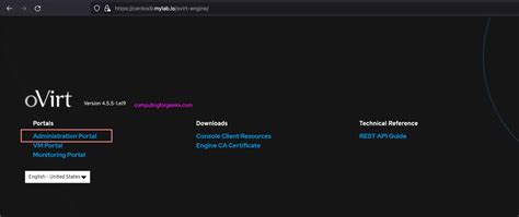 Install Ovirt Engine On Centos Stream 9 Rocky 9 Computingforgeeks
