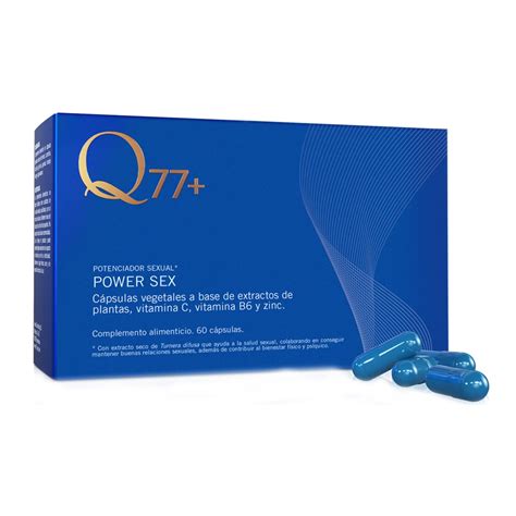 60 Cápsulas Power Sex Estimulador Sexual Masculino Q77 · Q77 · El Corte Inglés