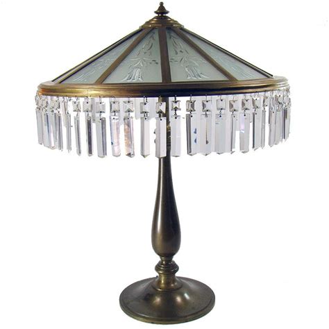 Huge Bradley And Hubbard Electric Table Lamp All Original 1915 Etsy