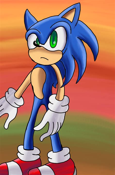 Sonic By Bluespeedsfan92 On Deviantart