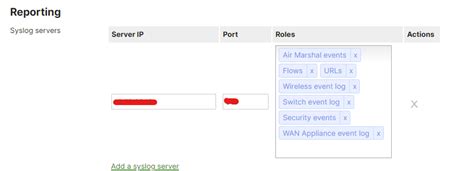Event Log Syslog The Meraki Community