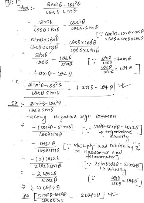 [solved] How Do I Solve This Using Trigonometric Identities Simplify So Course Hero